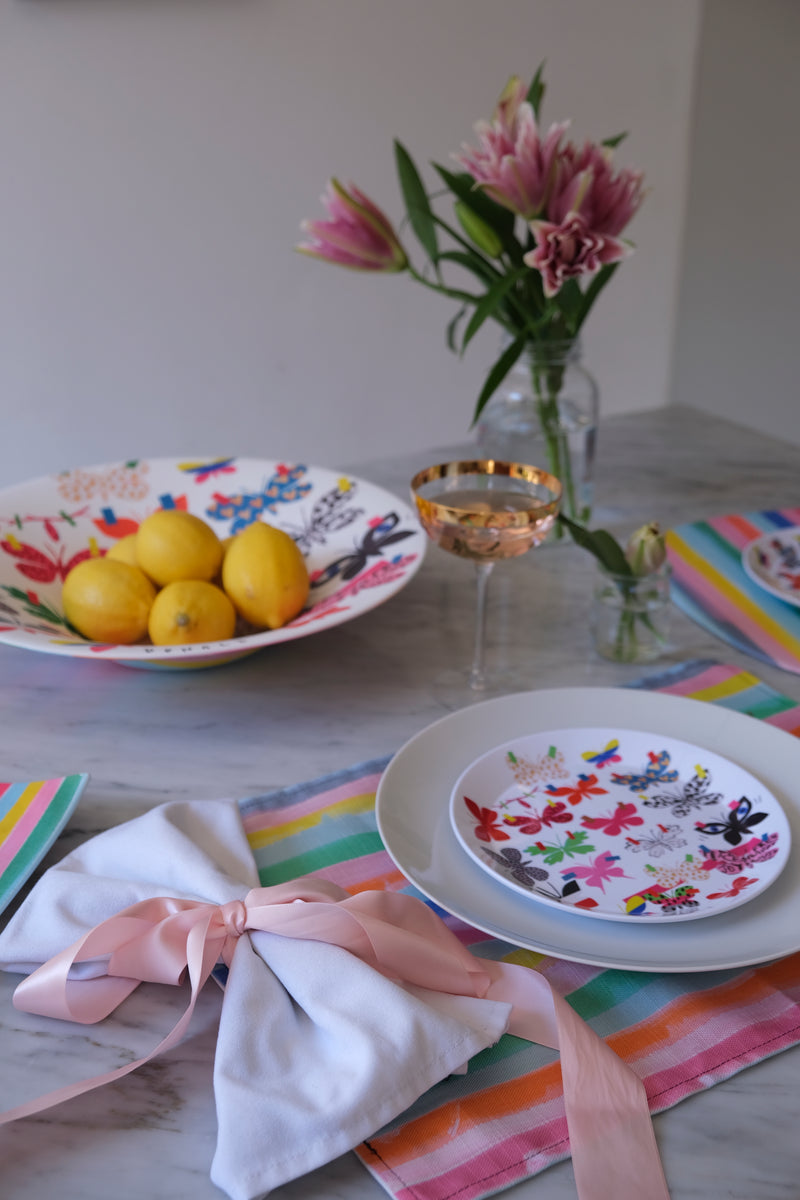 Flutterflies Party Plates – donald drawbertson