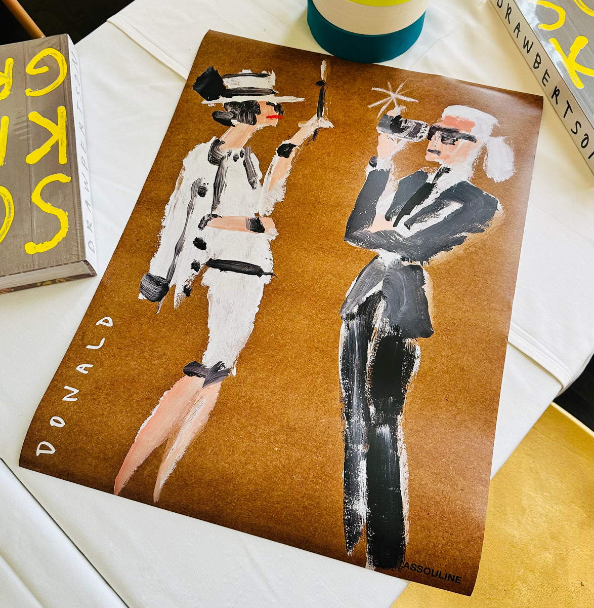 Vintage Assouline Poster Print – donald drawbertson