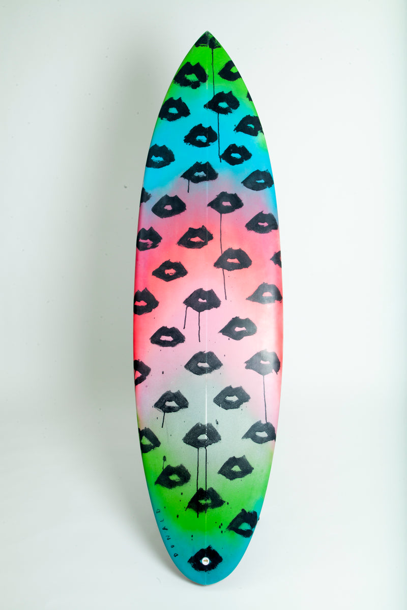 Surfboard Spray Designs